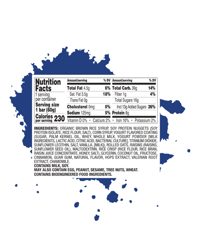 1st Tee PLUS+ Oatmeal Raisin Nutrition Bar – Golf Energy Bar